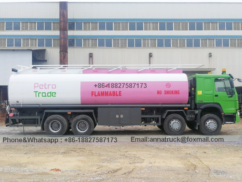 30,000 Liters SINOTRUK HOWO Truck Petrol Transport Vehicle - Buy Petrol ...