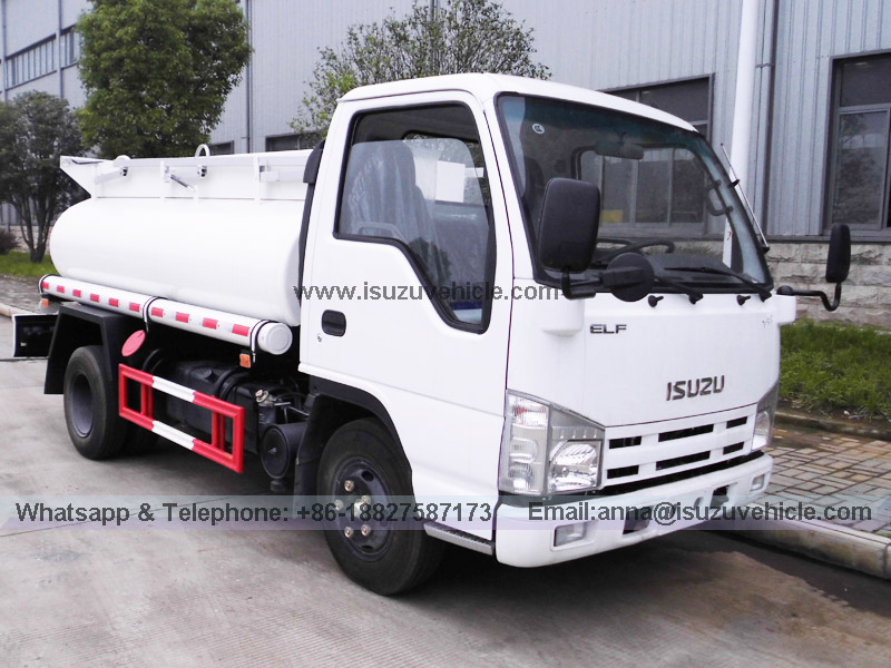 ISUZU ELF 3000 Liters Fuel Tank Truck - Buy Fuel Tank Truck, 3000 ...