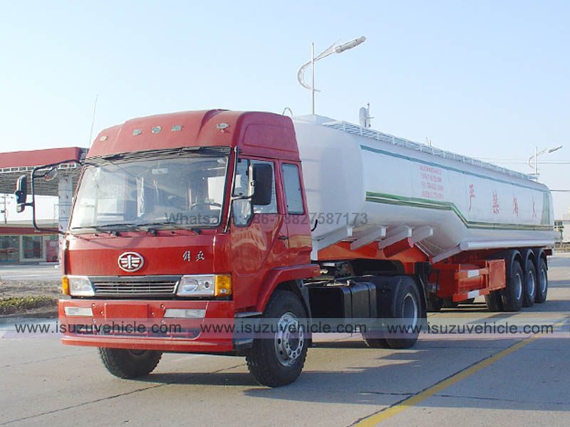 45,000 Liters Fuel Semi Trailer - Buy Fuel Semi Trailer, Fuel tankers ...