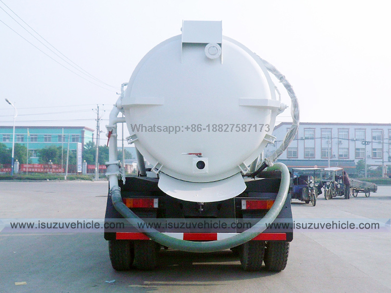 20,000 Liters ISUZU Sewage Tanker - Buy Sewage Tanker, Gully Emptier ...