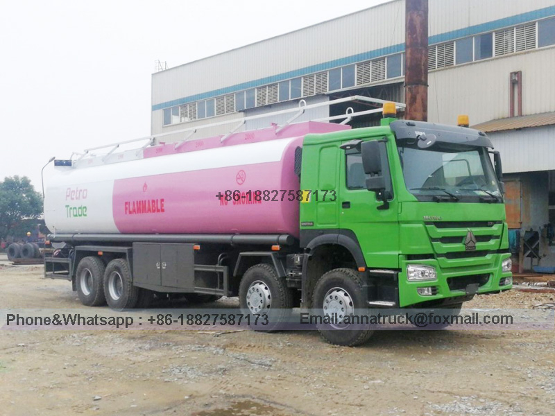 30,000 Liters SINOTRUK HOWO Truck Petrol Transport Vehicle - Buy Petrol ...